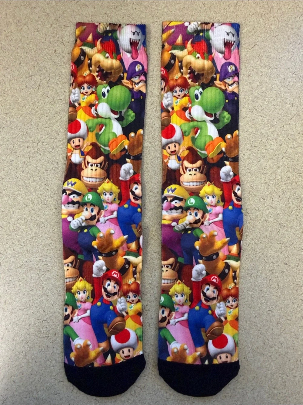 Underwear & Socks | Nintendo Super Mario Character Print Socks Adult ...